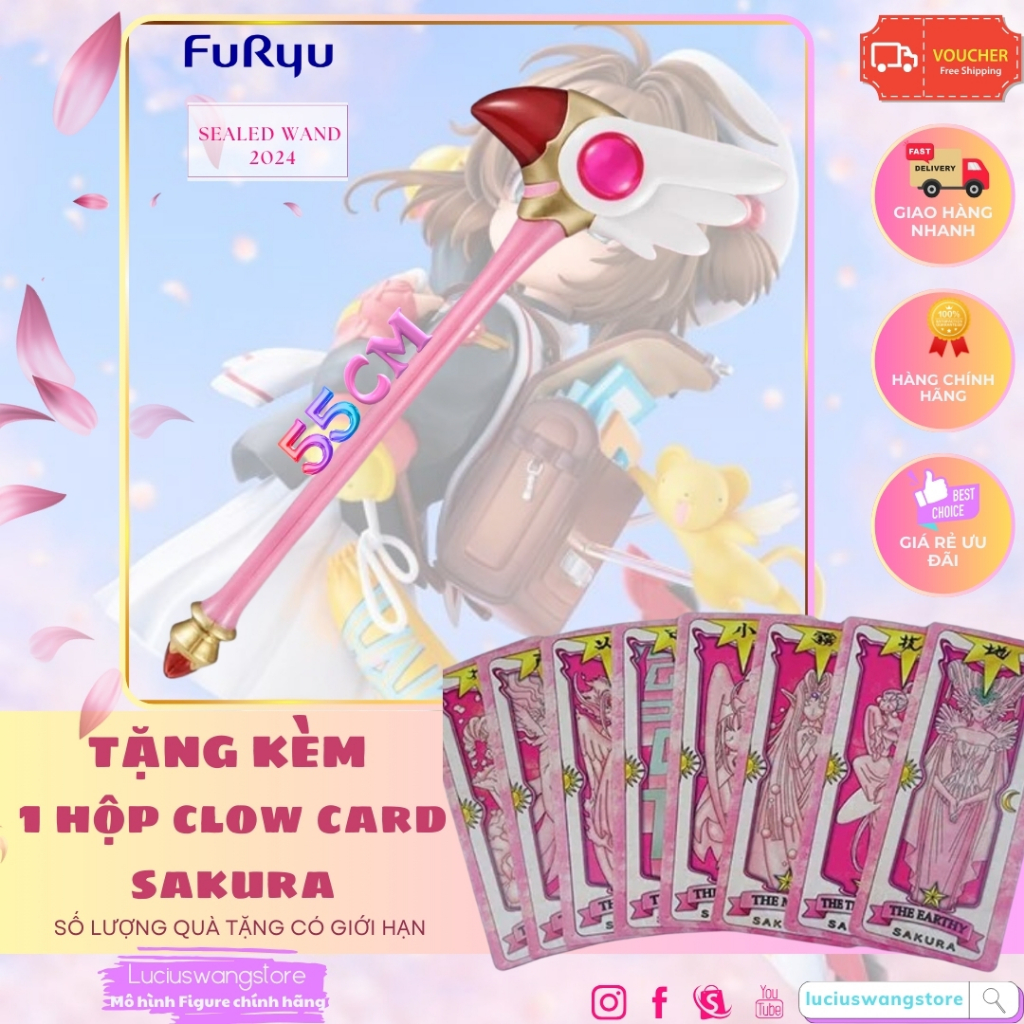 Gậy Quyền Trượng Thủ Lĩnh Thẻ Bài CARDCAPTOR SAKURA (Phiên Bản Gậy Mỏ Chim SealedWand 2024 ...