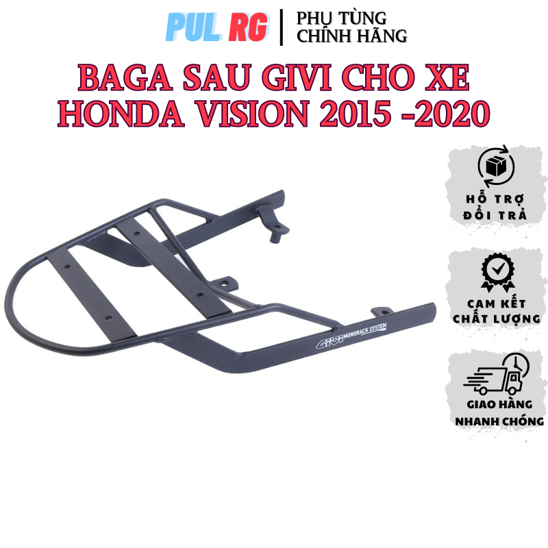 Cảng sau givi cho Vision 2015 2020 , Baga Givi cho xe Vision chắc chắn ...