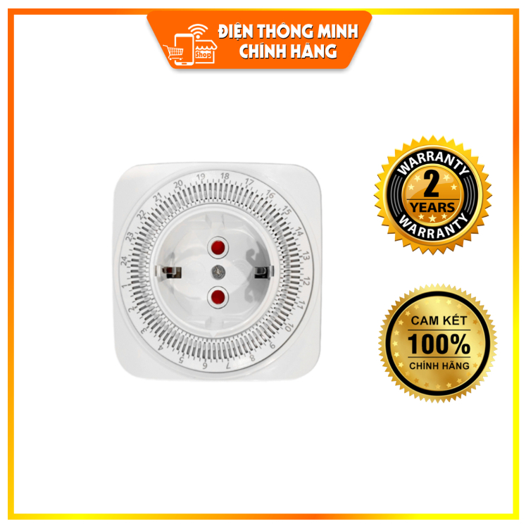Ổ cắm hẹn giờ cơ [DÙNG ĐỂ CÀI ĐẶT THỜI GIAN REO CHUÔNG BÁO CHO TRƯỜNG ...