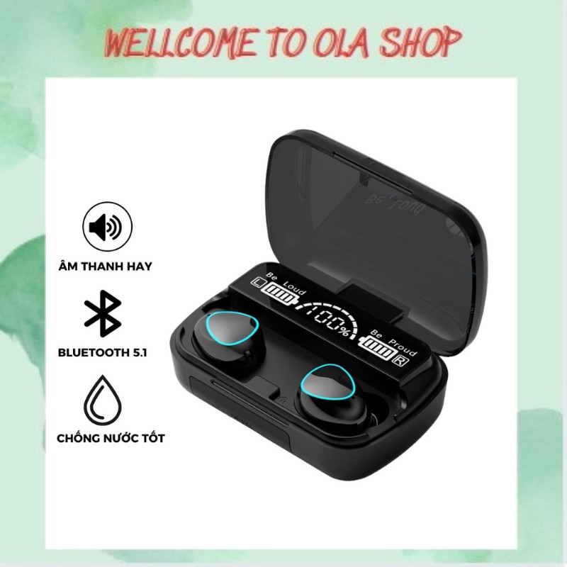 Tai nghe Bluetooth M10 V5.1 | Shopee Việt Nam