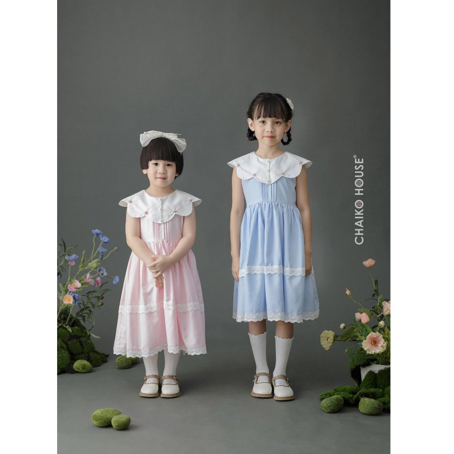 Đầm Kate Cổ Sen Cho Bé Gái Chaiko House Rosie | Shopee Việt Nam