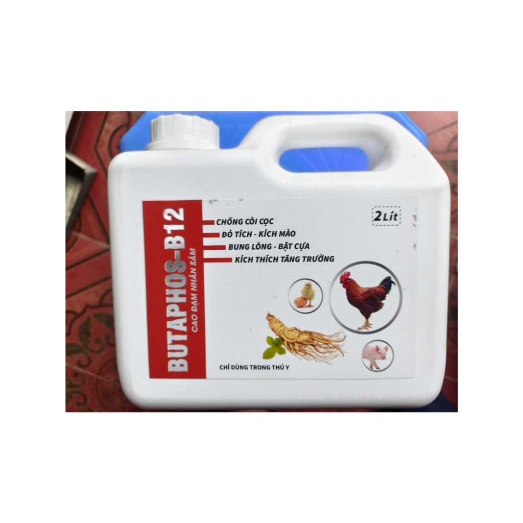 BUTAPHOS-B12 ( 2 LÍT) - CHỐNG CÒI CỌC,ĐỎ TÍCH, KÍCH MÀO,TĂNG TRƯỞNG ...