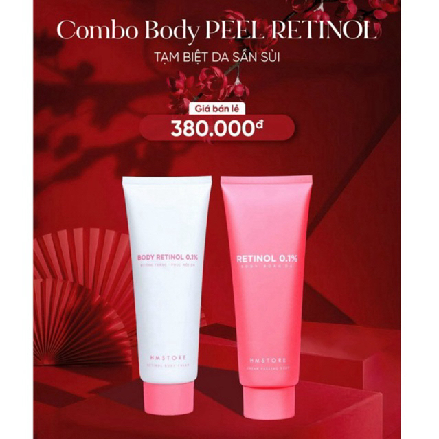 Kem body bong HM Store ( Kem body peeling retinol HM Store) | Shopee ...