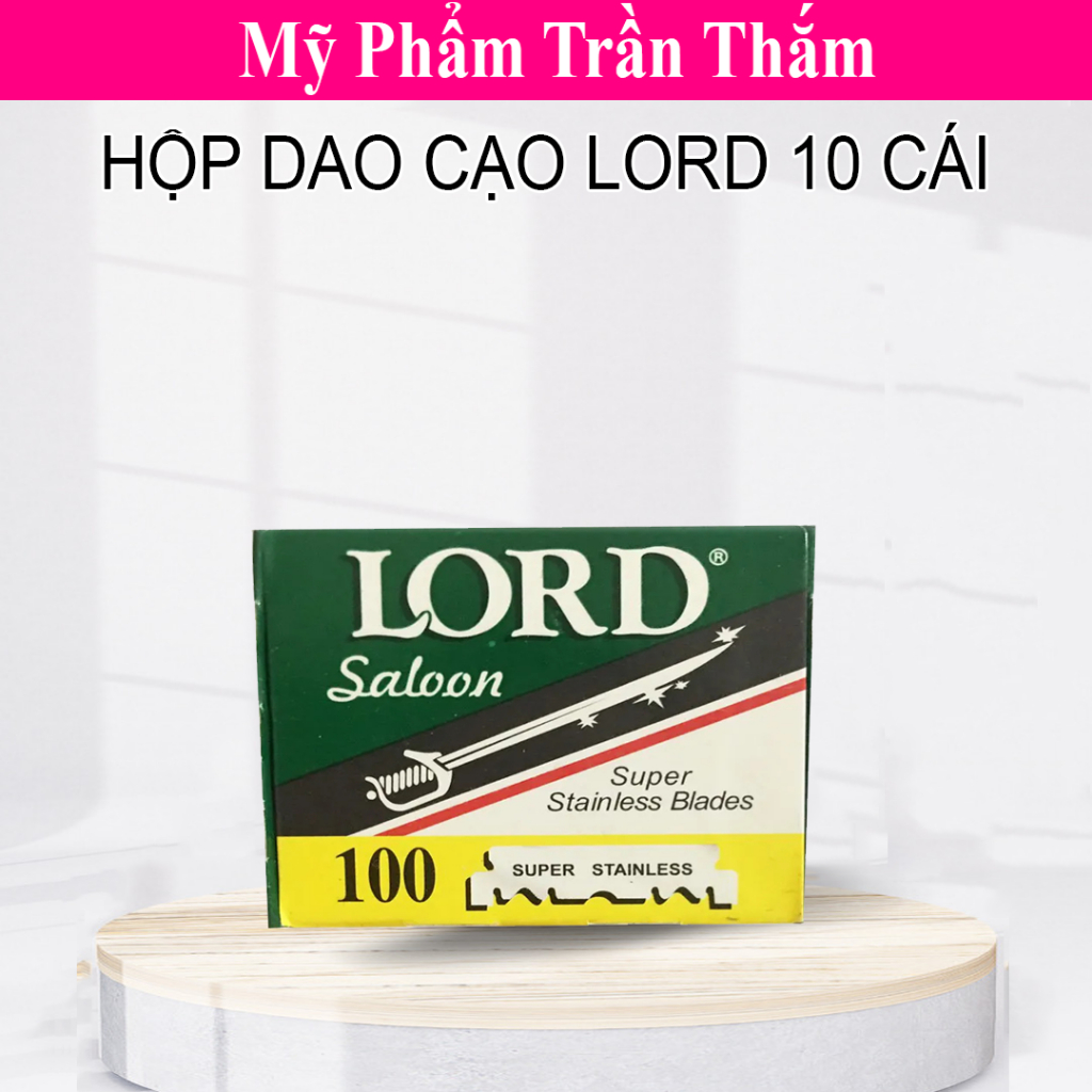 Dao Lam Lord Sắc Bén Chính Hãng Siêu Bền , Bán Lẻ 1 Hộp 10 Chiếc ...