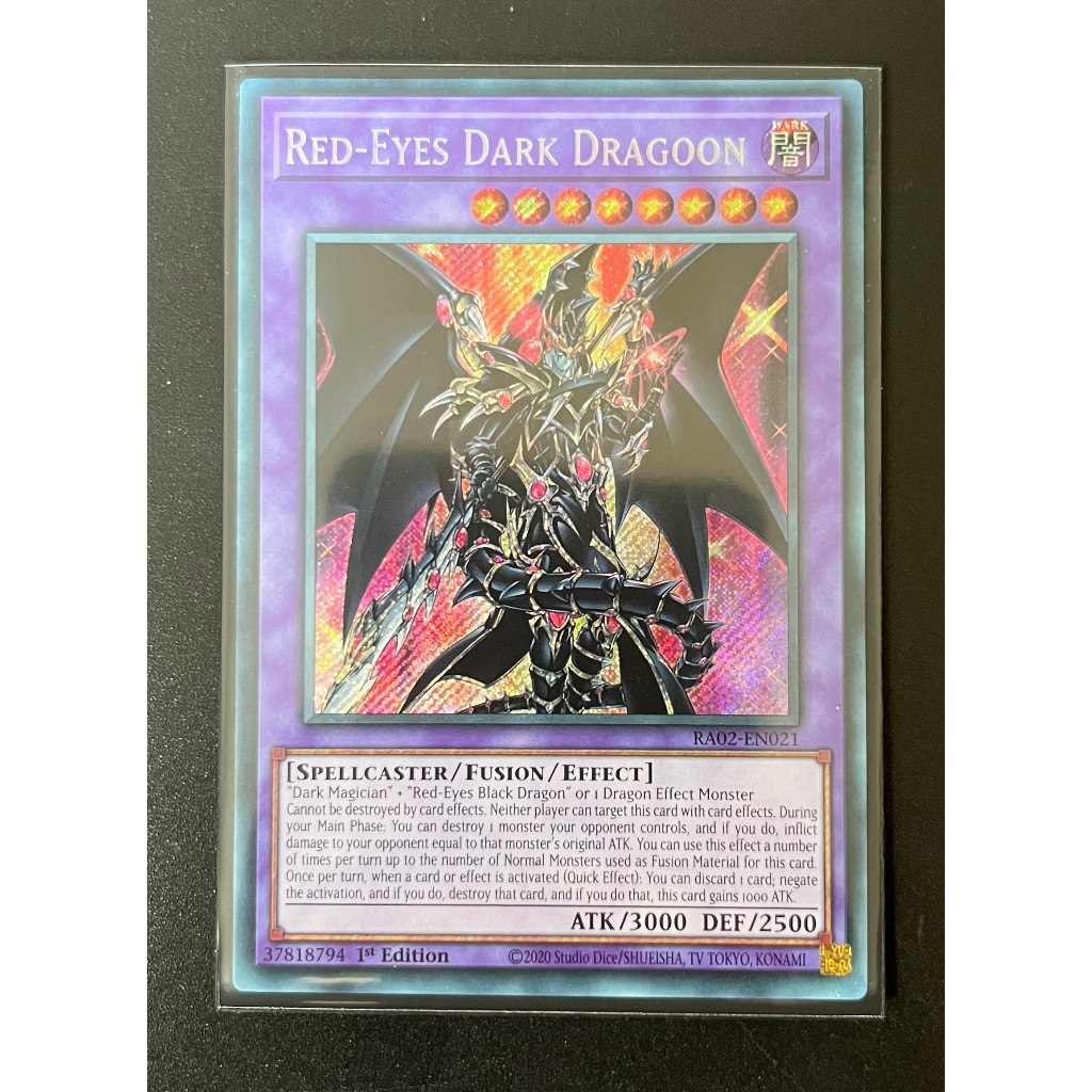 [Thẻ bài Yugioh] - [TCG-UK] - RA02-EN021 - Red-Eyes Dark Dragoon | Shopee Việt Nam