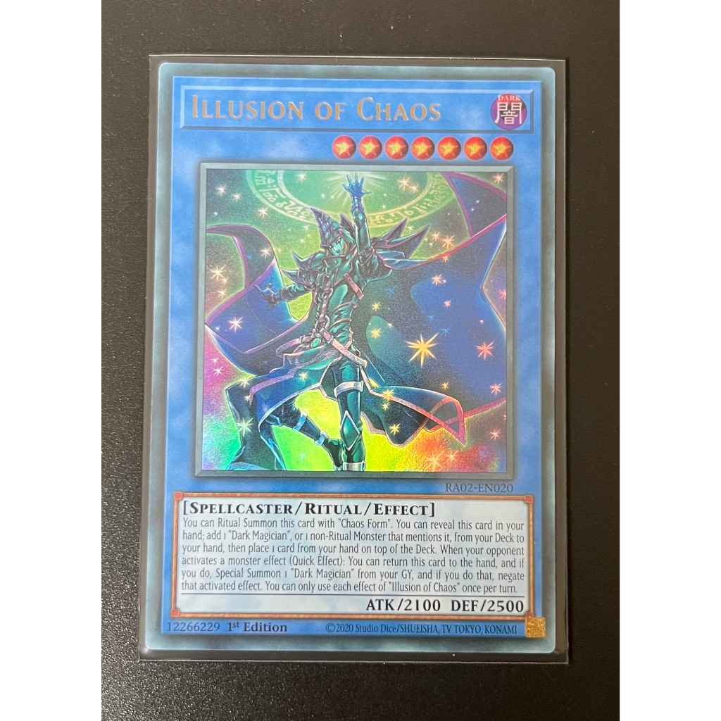 [Thẻ bài Yugioh] - [TCG-UK] - RA02-EN020 - Illusion of Chaos | Shopee Việt Nam