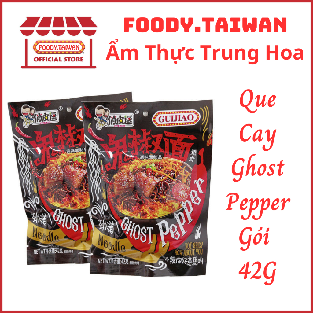 Que Sợi Cay Ghost Pepper - Que Cay Ghost Pepper - Sợi Cay Tiêu Ma Ăn ...