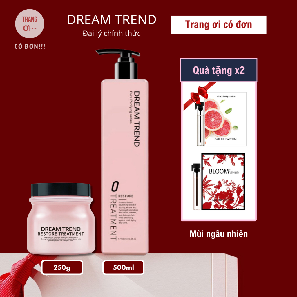 Mặt nạ dưỡng tóc Dream Trend (kem ủ xả mới nhất của Dream Trend ...