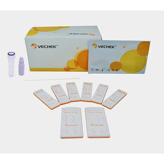 QUE TEST NHANH FCV AG Ở MÈO - KIT TEST VECHEK KIỂM TRA VIRUS ...