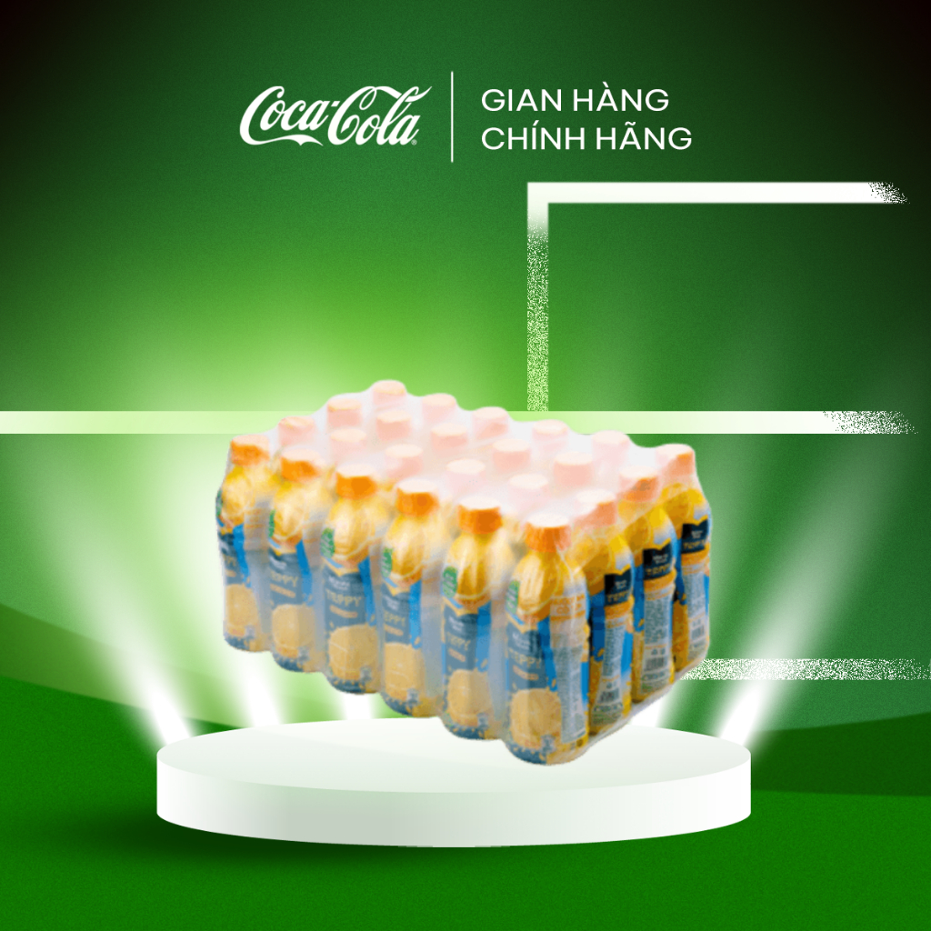 Thùng/Lốc 24 Chai Nước Cam Nguyên Tép Teppy 327ml /Chai Sale 06.06 Coca ...