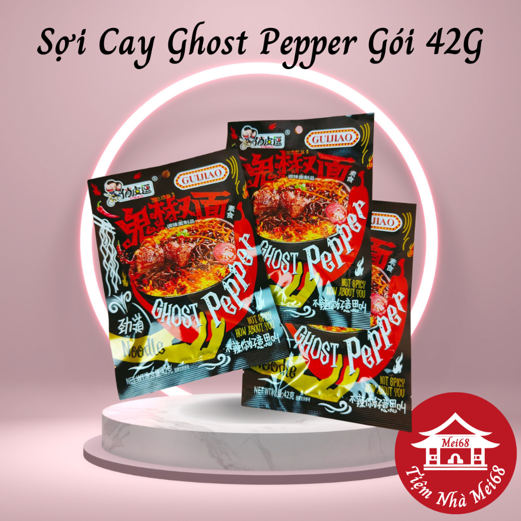 Que Cay Ghost Pepper - Tăm Cay Ghost Trung Quốc - Que Sợi Cay Tiêu Đen ...