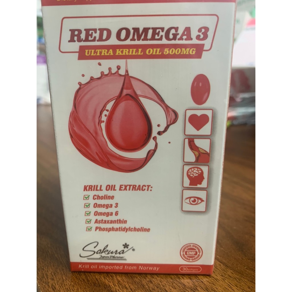 RED OMEGA 3 (DẦU NHUYỄN THỂ NHẬP KHẨU TỪ NAUY) | Shopee Việt Nam