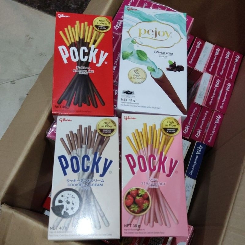 Bánh Pocky Glico Kem Socola Hộp 40g/38g | Shopee Việt Nam