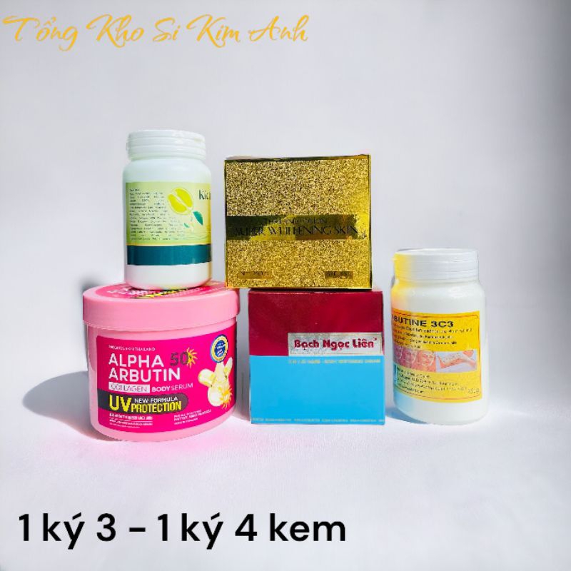 COMBO KEM TỰ TRỘN(bnlx,livy,body alpha, kích bưởi,3c3 vàng) | Shopee ...