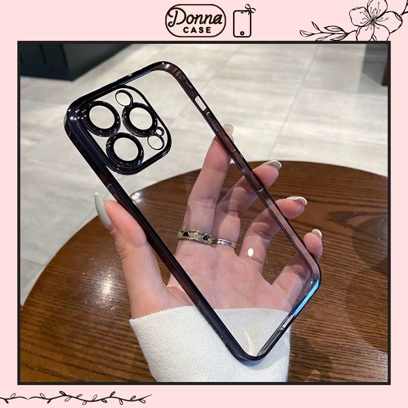 Ốp Điện Thoại Iphone PC Cứng Các Màu Mạ Viền Sang Chánh Cho Các Dòng 11 12 13 14 15 PRM ...