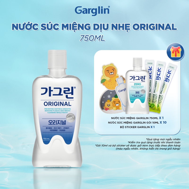 Nước súc miệng Garglin Original chai 750ml | Shopee Việt Nam