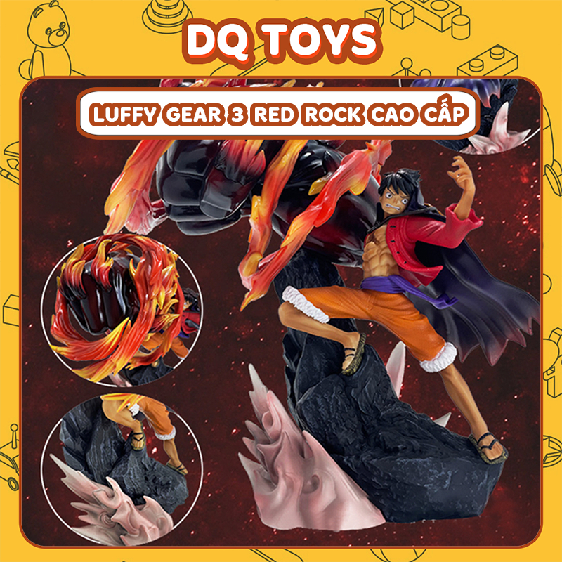 Mô hình figure trang trí decor One Piece Ghost Island Industry Fire ...