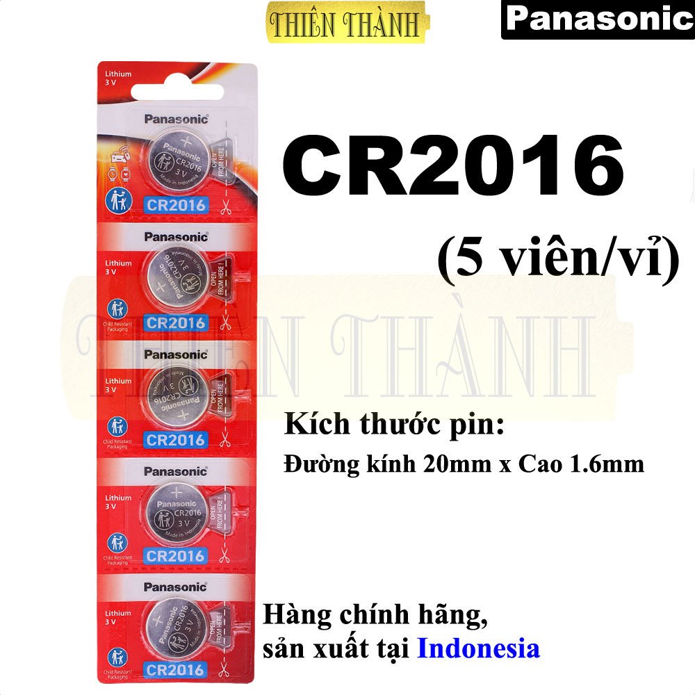 Pin Cúc Áo Panasonic CR2032,CR2025,CR2016,pin Lithium 3V,pin nút áo 3V,pin đồng hồ,cmos(2032 ...