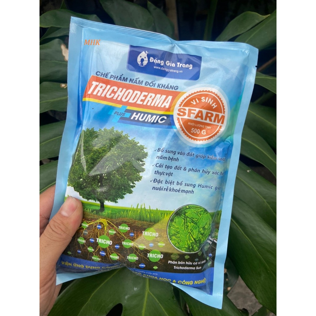 Gói 1kg Nấm đối kháng Trichoderma Plus Humic / Trichoderma SFARM (Đặng ...