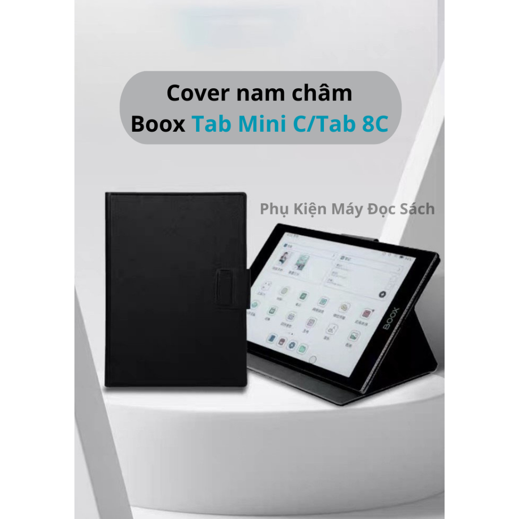 Bao Da Cover Nam Châm Boox Tab Mini C/Tab 8C, Case Máy Đọc Sách Boox ...