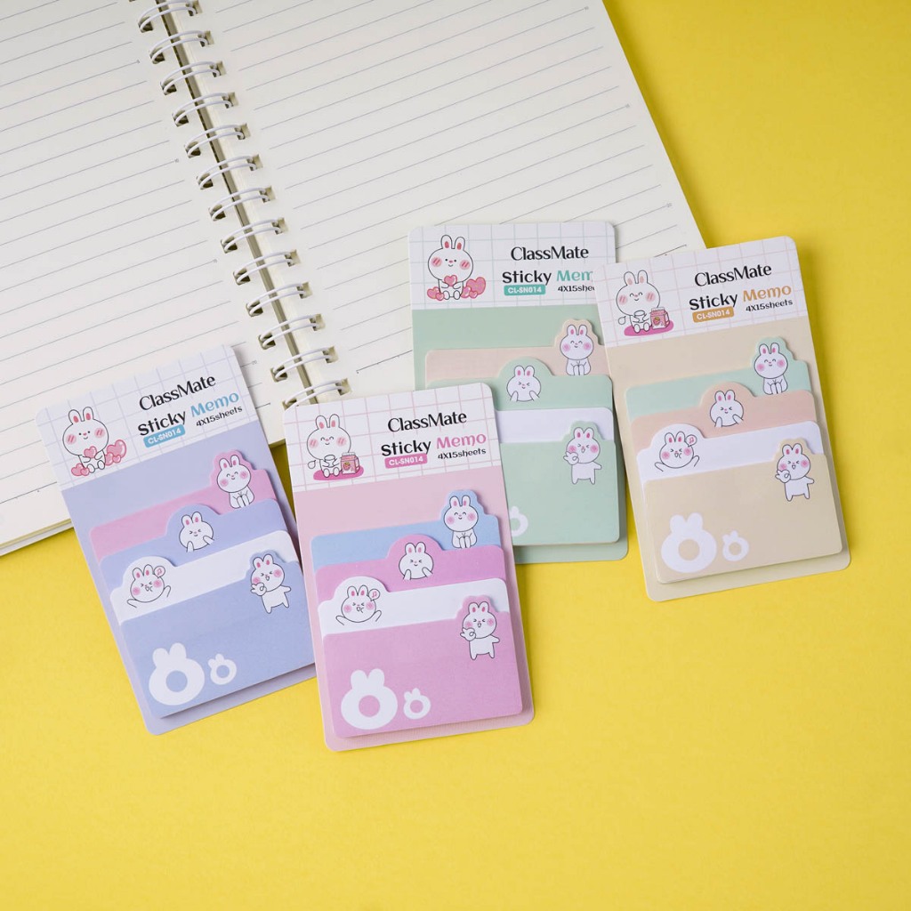 Giấy Note CLASSMATE, Sticky Note Cute Tông Màu Pastel, Giấy Ghi Chú ...