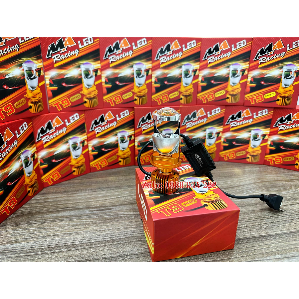 Đèn Pha Led Bi Mini T9 Pro Phiên Bản Mới [ T5- 2024 ] 60W MA Racing Chính Hãng_Sáng Hơn Bi Cầu ...