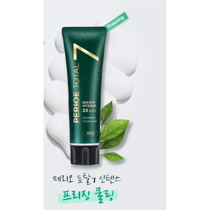 Kem Đánh Răng Hàn Quốc LG Perioe Total 7 Intense Freezingcooling ...