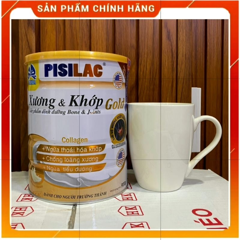 SỮA PISILAC XƯƠNG KHỚP ( KÈM 2 PHẨM : 1 LỌ YẾN + LY SỨ ) LON 900G SỮA ...