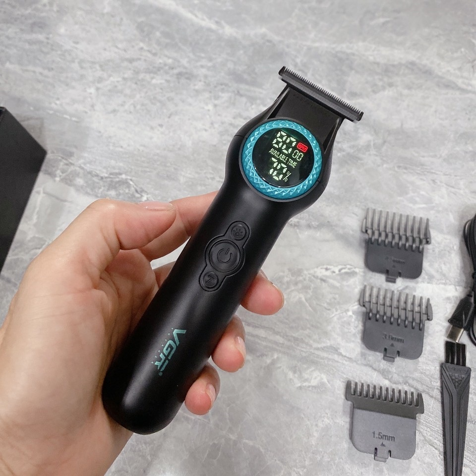 freeship Tông đơ chấn viền cao cấp VGR 990 công suất 8000 vòng | Shopee ...