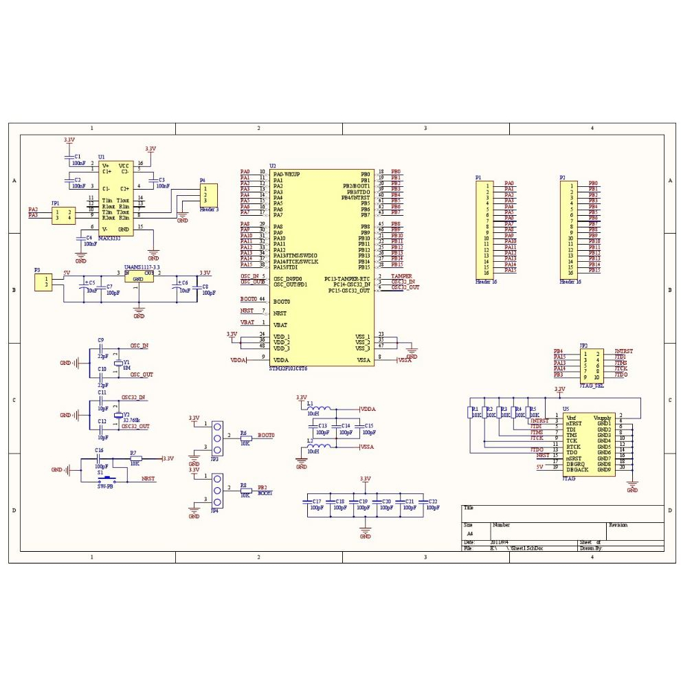 [Lập Trình Nhúng A-Z] Kit Stm32 Stm32F1 Stm32F103 Stm32F103C8T6 Hàng Real (Đã Hàn Chân Và Có Thể ...