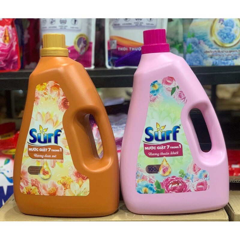 Nước Giặt SURF 7 trong 1 Hiệu Quả Gấp 7 Lần Bình 3.6kg | Shopee Việt Nam