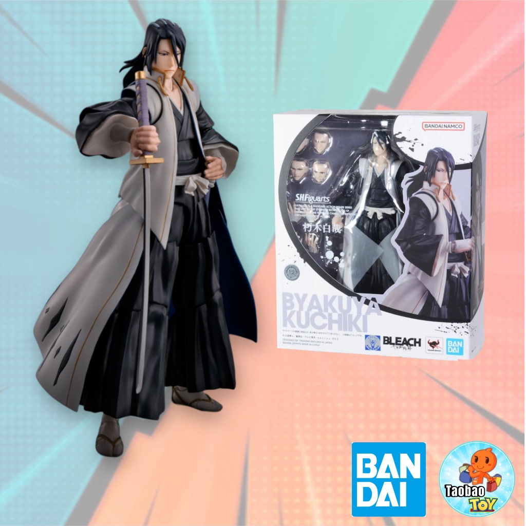 Mô hình Chính Hãng Bandai BLEACH SHFiguarts: SHF Byakuya Kuchiki ...