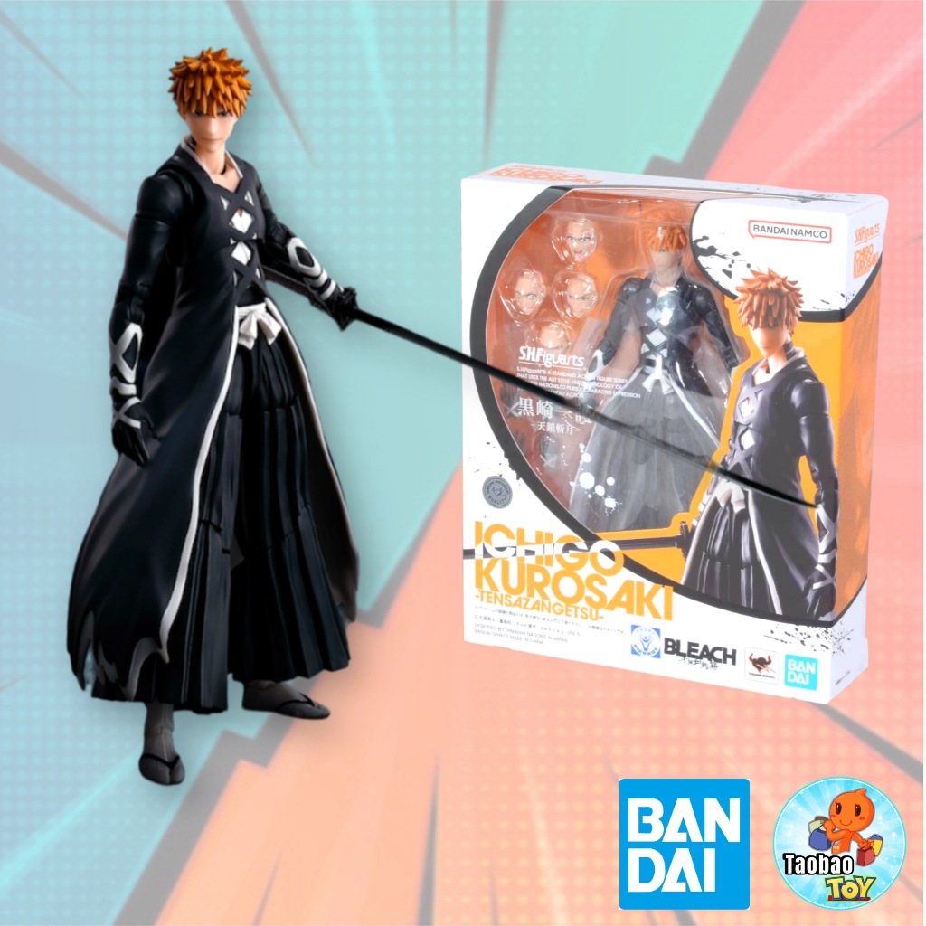 Mô hình Chính Hãng Bandai BLEACH SHFiguarts: SHF Ichigo Kurosaki ...