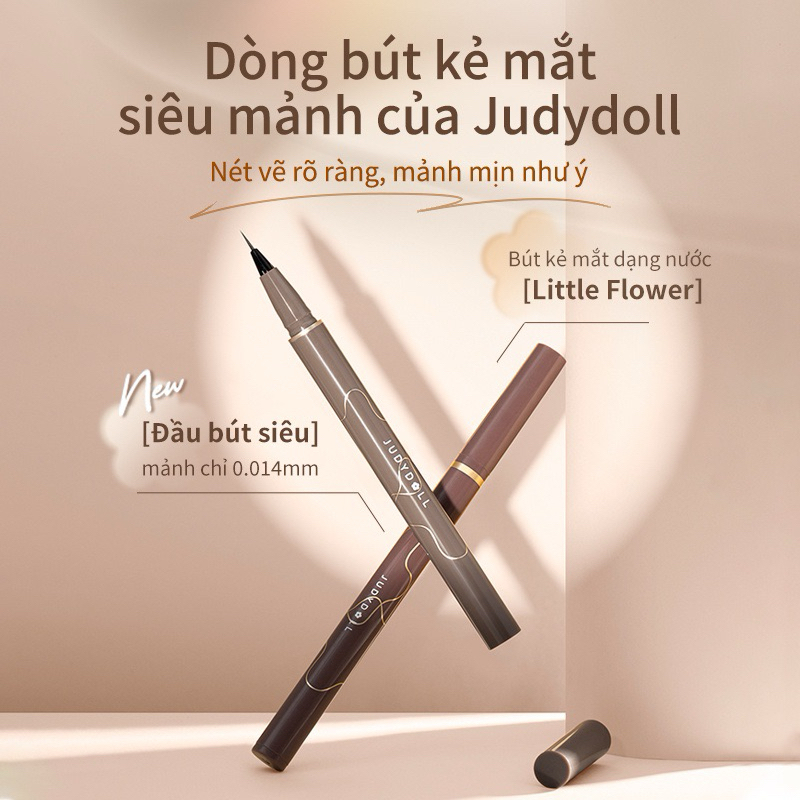 Bút kẻ mắt eyeliner JUDYDOLL lỏng gọn gàng Siêu mảnh Siêu Mịn Thon gọn Chống nước Khô nhanh Lâu ...
