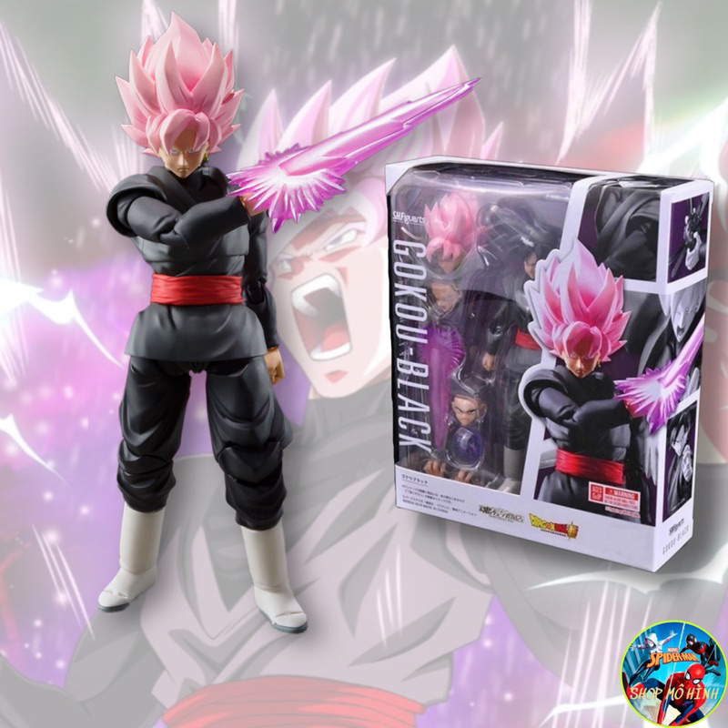 Mô Hình SHF Dragon Ball 7 Viên Ngọc Rồng Son Goku Black Super Saiyan ...