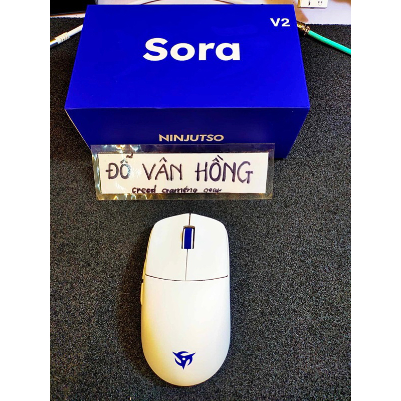 Chuột không dây siêu nhẹ Ninjutso Sora V2 và Sora 1K và 4K - Chính hãng new và qua sử dụng ...
