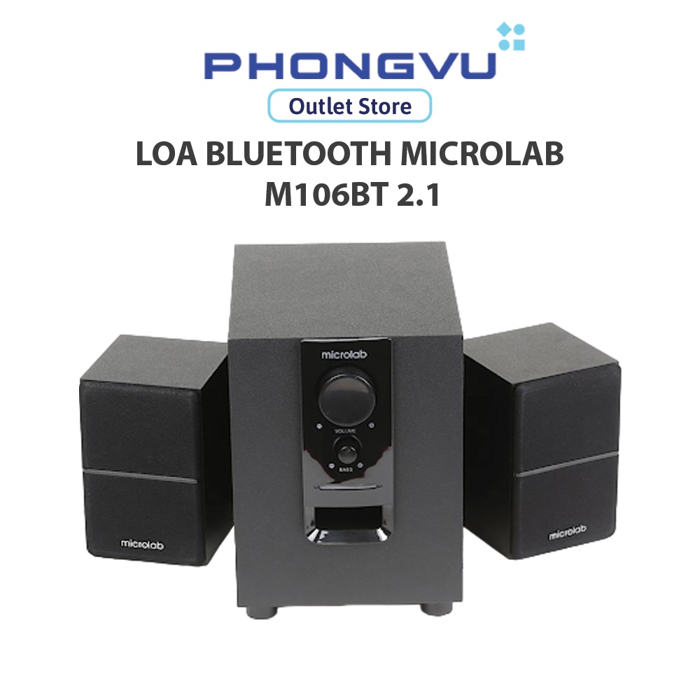 Loa Bluetooth Microlab M106BT 2.1 - Bảo hành 12 tháng | Shopee Việt Nam