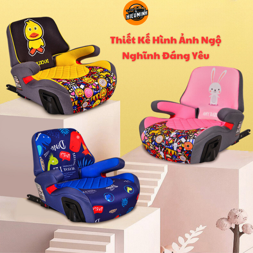 Ghế ngồi ô tô cho Bé từ 3 tuổi, car seat ngồi nâng cao xe hơi trẻ em ...