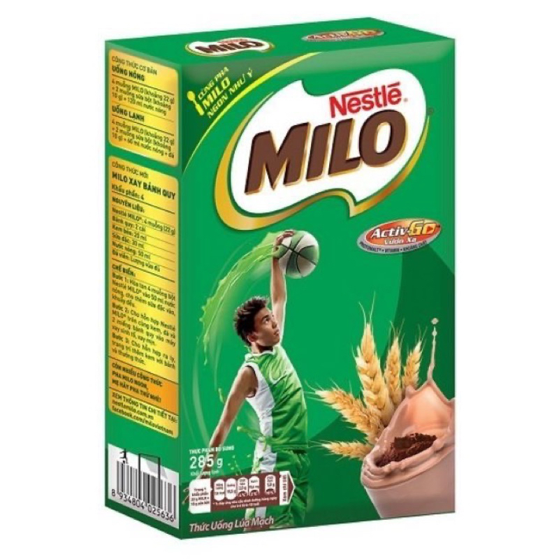 Milo Bột Hop Giấy 285g | Shopee Việt Nam