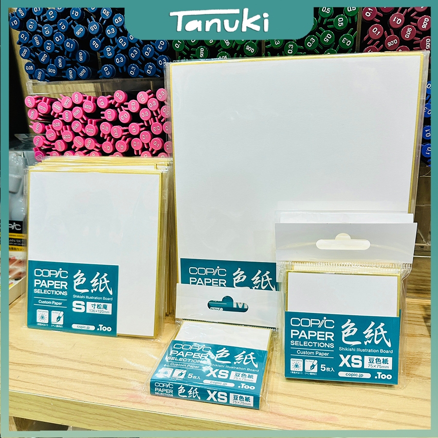 [TANUKI ART] Bảng vẽ marker lẻ Copic Shikishi paper | Shopee Việt Nam