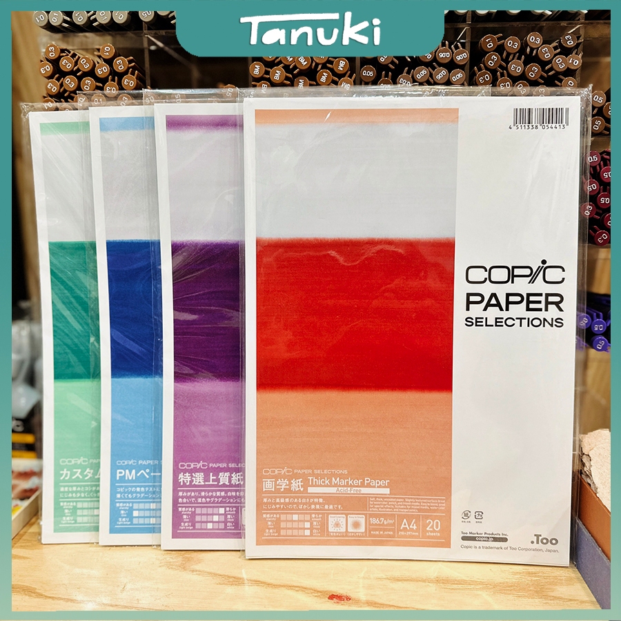 [TANUKI ART] Giấy marker Copic selections chính hãng dạng tập lẻ ...