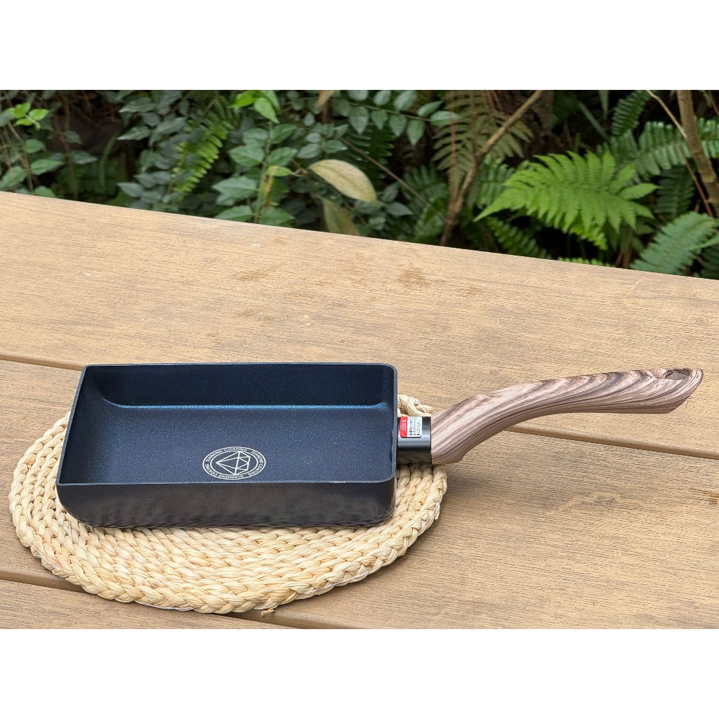 Chảo vuông mini phủ chống dính kim cương siêu bền Kakusee. Hàng Nhật chính hãng, chảo làm trứng ...