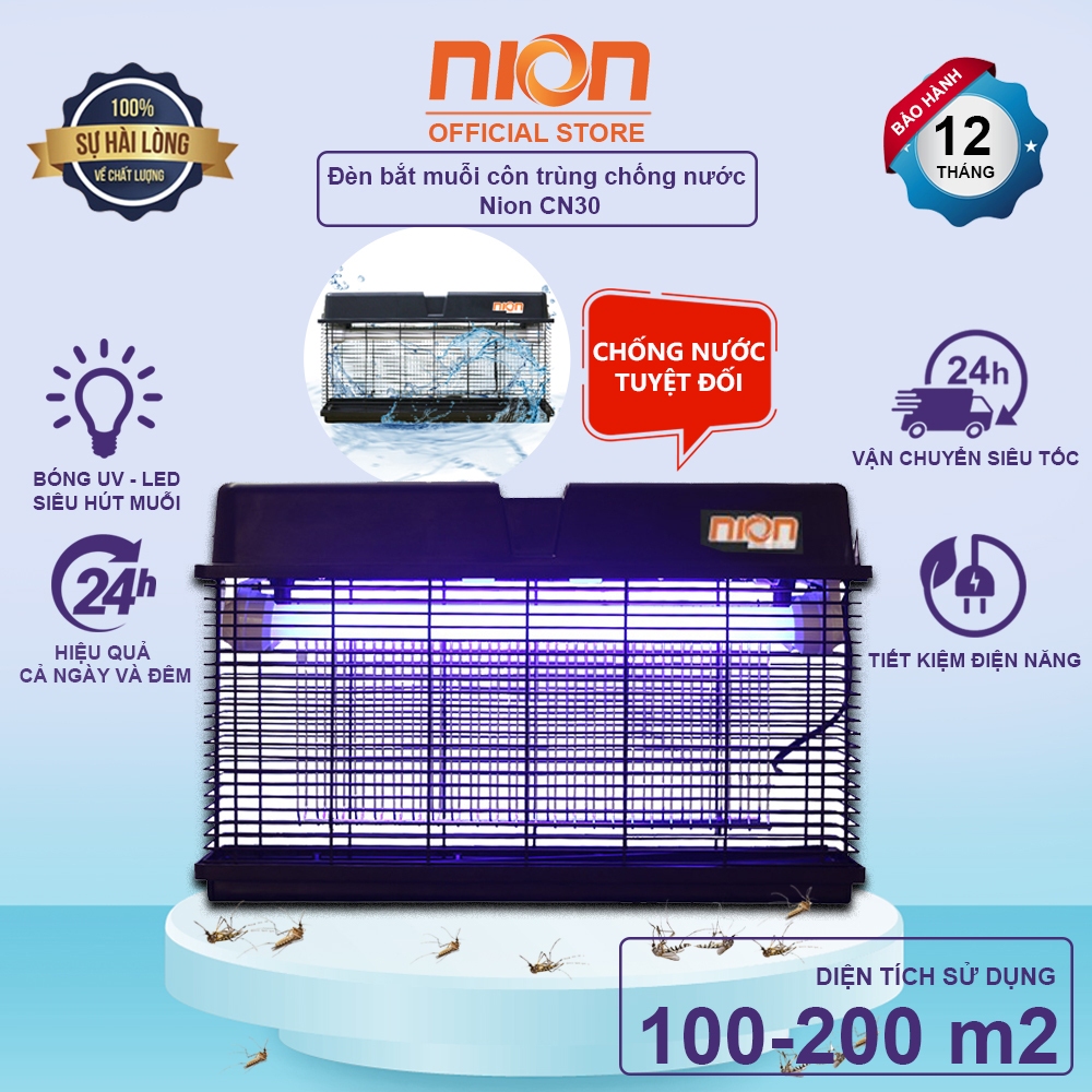 Đèn bắt muỗi chống nước Nion CN30 | Shopee Việt Nam