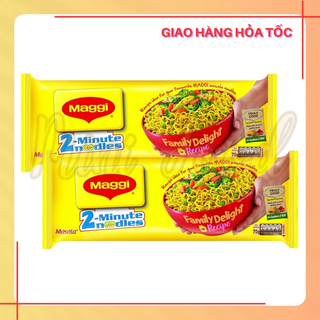 Mì Ấn Độ Maggi Noodle 280g [Mini Food] | Shopee Việt Nam