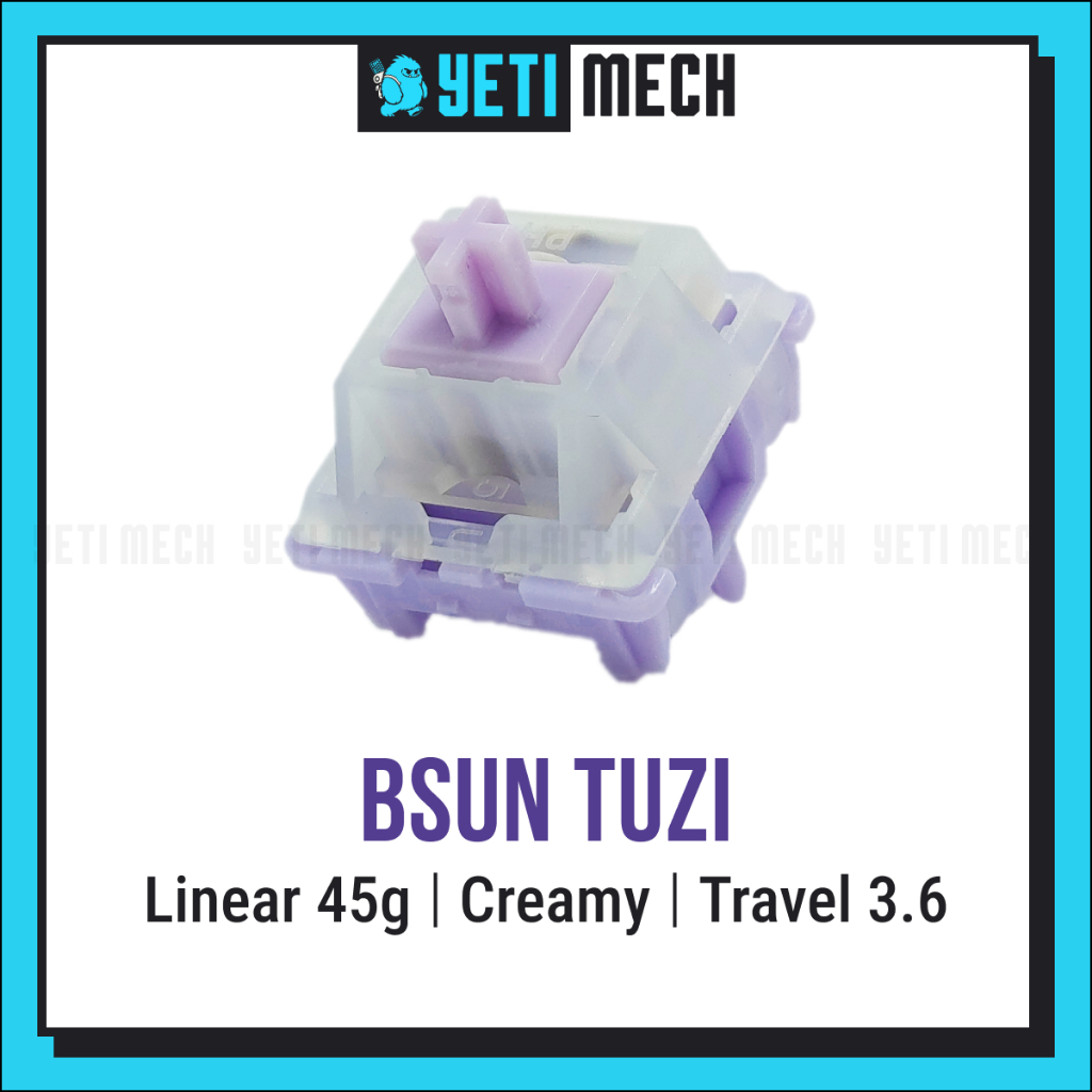 Switch BSUN Tuzi | Linear 45g | Tặng hộp và bộ stabs | Switch bàn phím ...