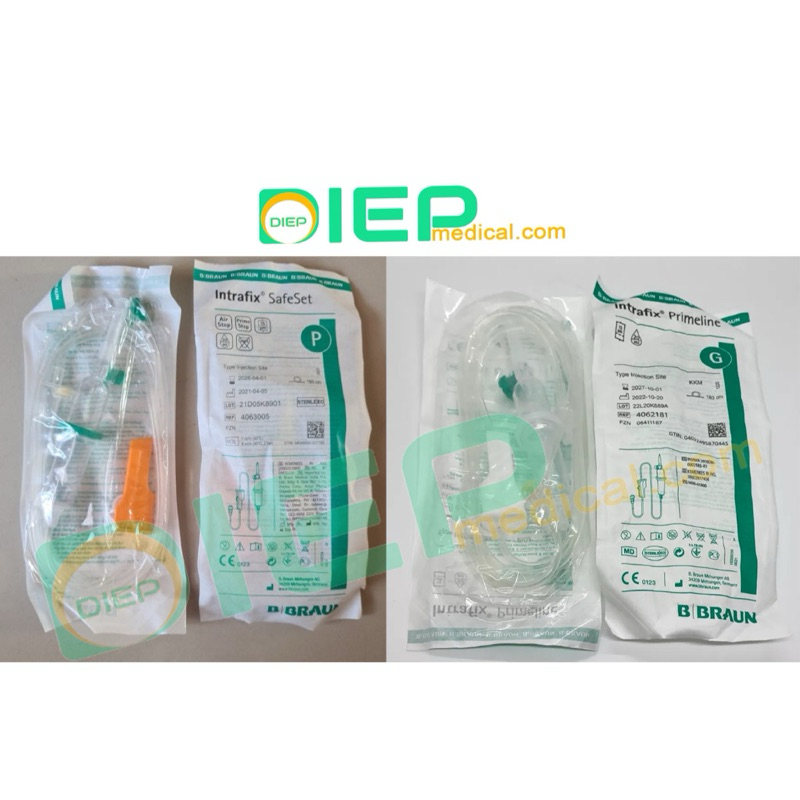 INTRAFIX PRIMELINE, INTRAFIX SAFE SET B.BRAUN - Dây truyền dịch, truyền ...