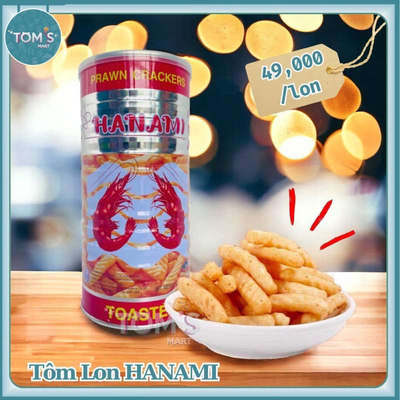 Snack Tôm Lon Hanami (Thái Lan) | Shopee Việt Nam