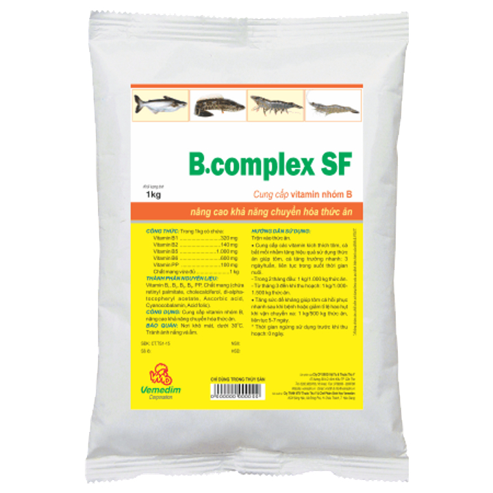 Cung Cấp Vitamin, Tăng Chuyển Hóa Thức Ăn Vemedim B COMPLEX SF 1Kg_Hàng ...