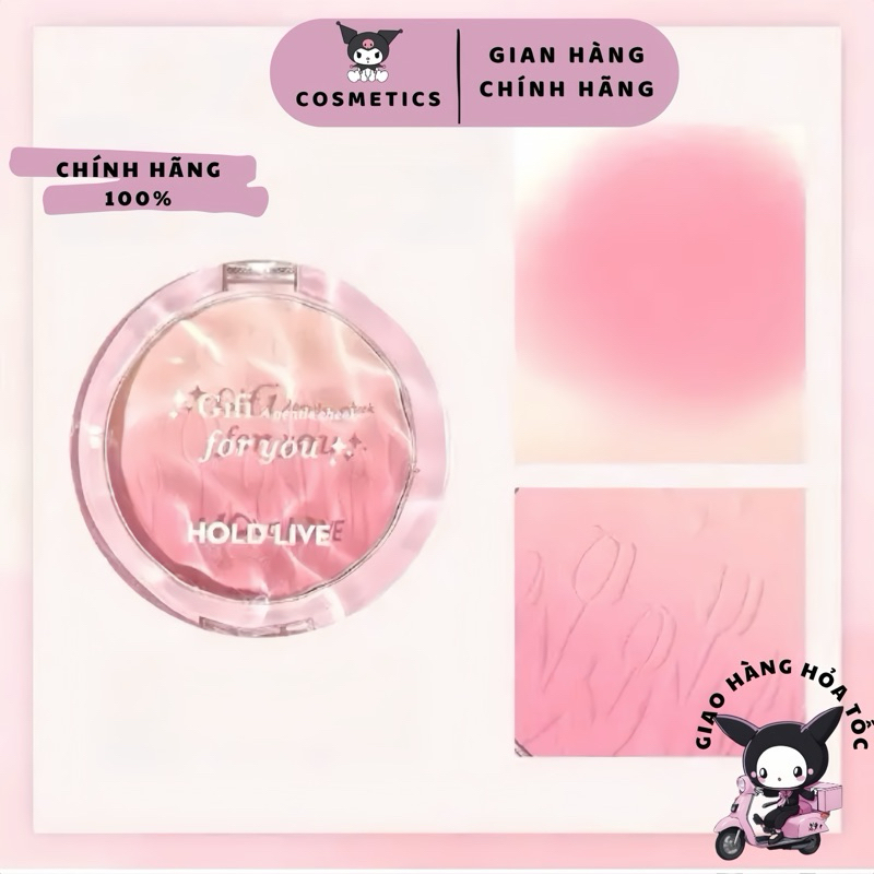 HOLD LIVE Phấn Má Loang Hold Live Hồng Lạnh Ripple Tulle Powder Blusher ...