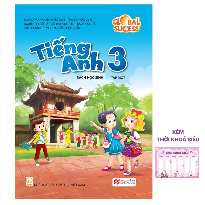 Sách - Tiếng Anh 3 Tập 1 Sách học sinh Global Success - Tái Bản 2024 | Shopee Việt Nam